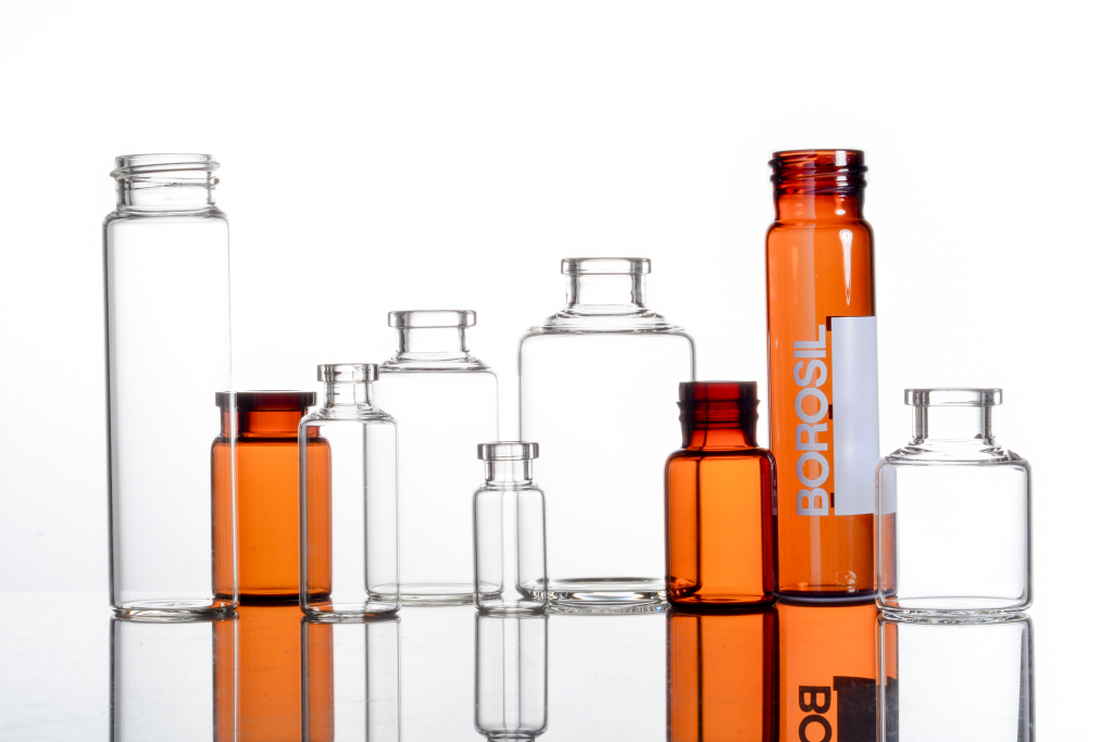 10ml Tubular Glass Vials for Labs & Pharma Use | Borosil Scientific