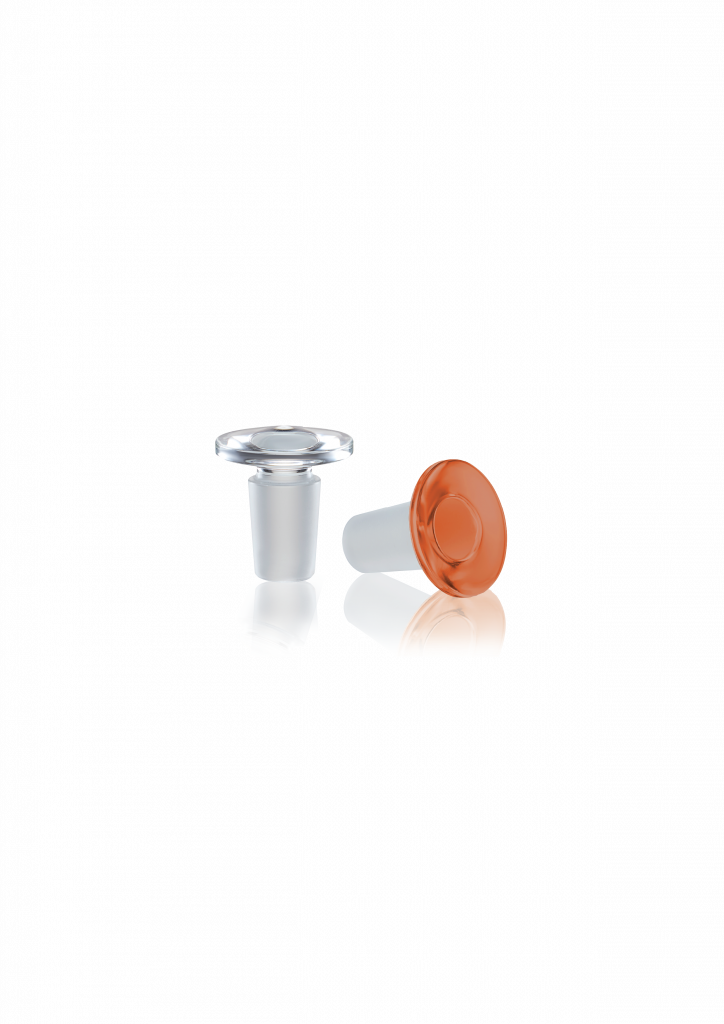 Glass Stoppers - Flat Head - Borosil Scientific